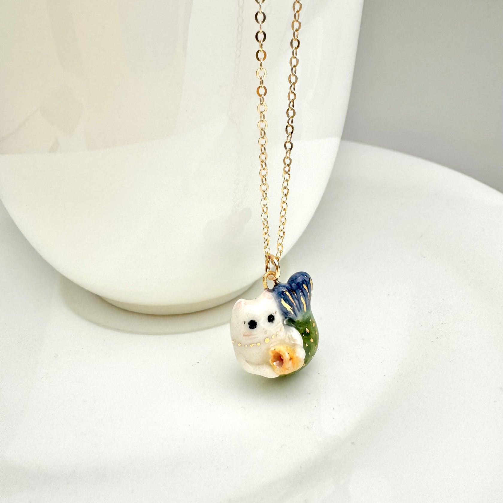 Mermaid Cat Necklace – ChikoCraft